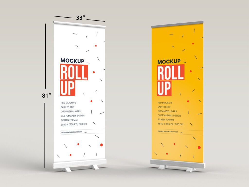 Roll Up Banners - Calgary Best Printing Services Company | YYC